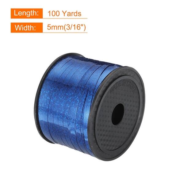 4pcs 100 Yards Glitter Curling Ribbon Crimped Balloon String, 4 Colors ...