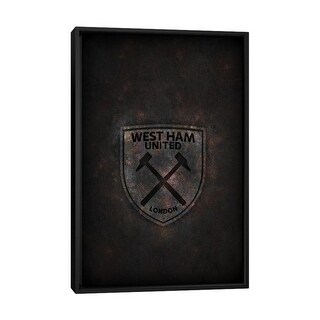 iCanvas "West Ham" by Durro Art Framed Canvas Print - Bed Bath & Beyond ...