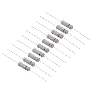30Pcs 3W 0.3 Ohm Tolerance Carbon Film Resistor, Axial Resistors Kit ...