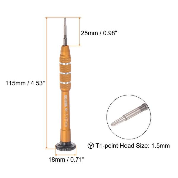 Precision Screwdriver 1.5mm Y-type Magnetic Head Swivel Lid Screw ...