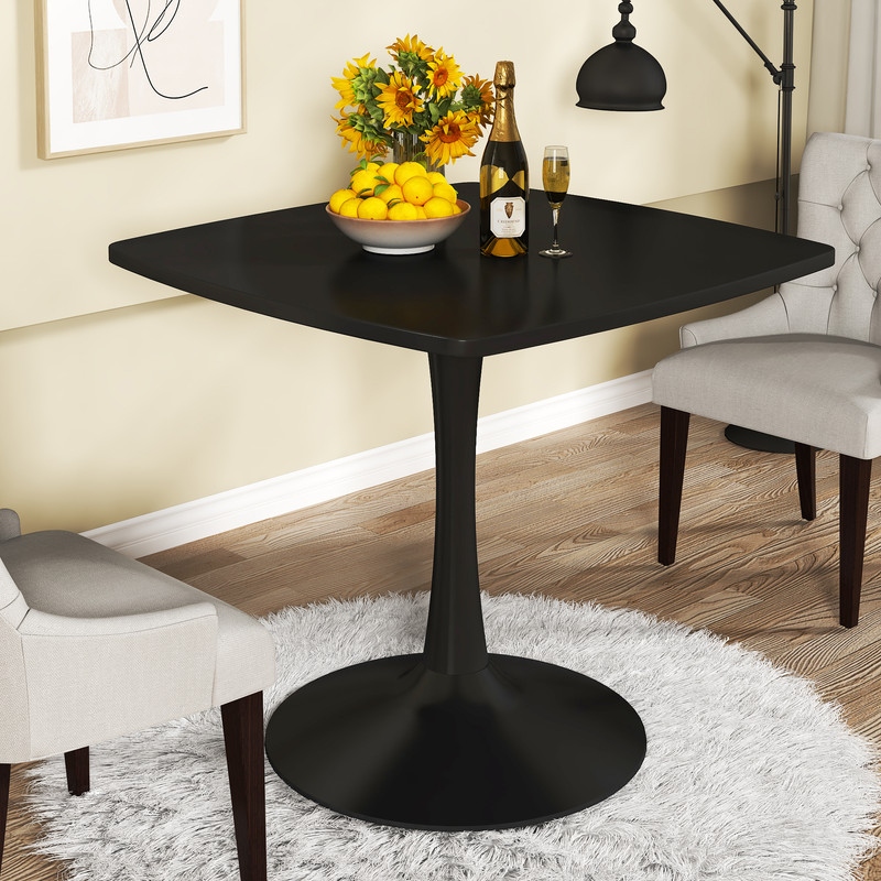 Small square pedestal table store