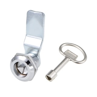 Tubular Cam Lock 22mm Cylinder Dia 52mm Long Cam Triangle Key ...