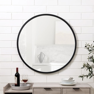 Middlebrook Designs Contemporary Round Mirror - Bed Bath & Beyond - 36067671
