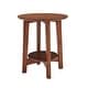Carson Carrington Yttertanger Warm Chestnut Mid-century Modern Wood End ...
