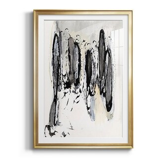 Grey Scribbles I Premium Framed Print - Ready to Hang - Bed Bath ...