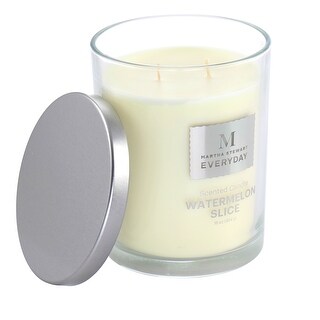 Martha Stewart Everyday 16 Ounce Watermelon Slice Scented Candle - Bed ...