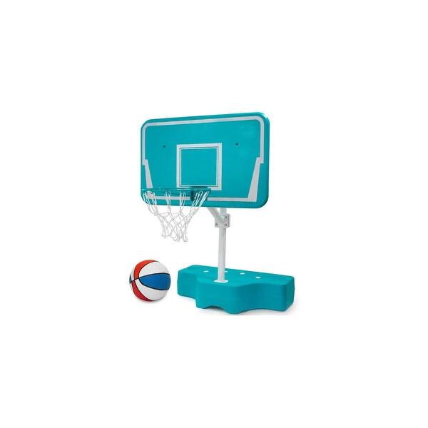 42 Inch Poolside Adjustable Basketball Hoop for In-Ground Pools - N/A ...