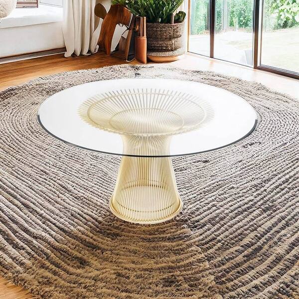 Planter Palma Dining Table 39INCH Diam GOLD - Bed Bath & Beyond - 37825357