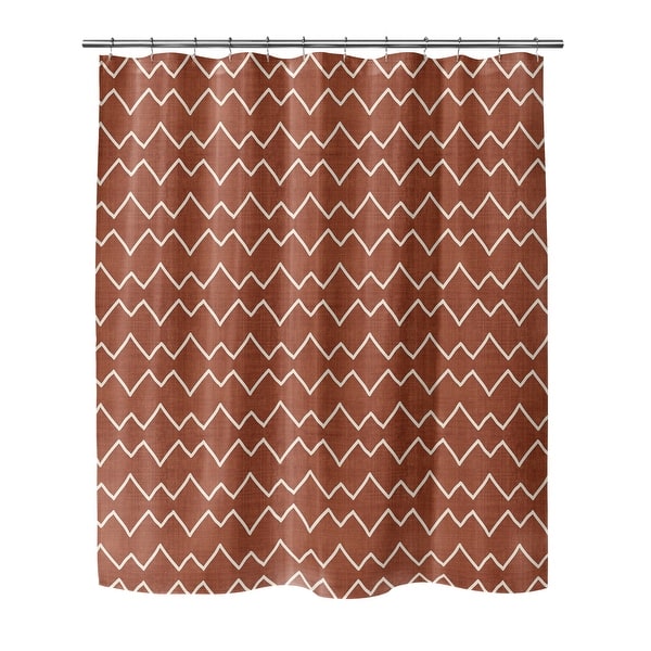 URBANA RUST Shower Curtain By Erin Vanessa - Bed Bath & Beyond - 31316488