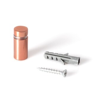 Sign Standoff 1/2" Diameter x 3/4" Barrel Length Champagne Brown ...