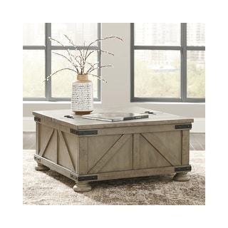 Aldwin Grey Coffee Table - Bed Bath & Beyond - 26281067