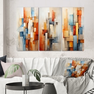 Designart "Cubism Geometric Portrait XI" Cubism Wall Decor - Bed Bath ...