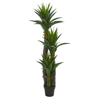 5' Artificial Yucca Potted Tree - Bed Bath & Beyond - 38263325