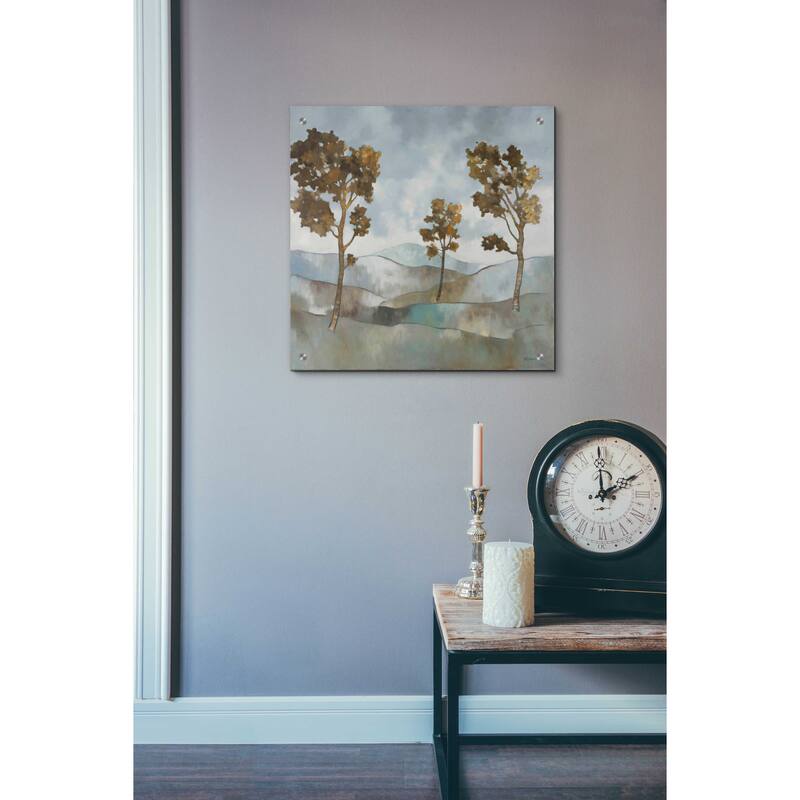 Epic Art 'Rolling Hills 1' by Graham Reynolds, Acrylic Glass Wall Art ...