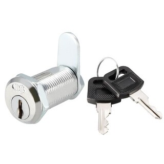 Cam Lock 30mm Cylinder Length 35mm Long Cam Nut-on Type Keyed Different ...