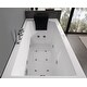 5 ft Acrylic White Rectangular Whirlpool Bathtub w Fixtures - Bed Bath ...
