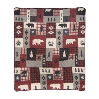 Donna Sharp Bear Peak Cotton Throw Blanket - Bed Bath & Beyond - 40844315