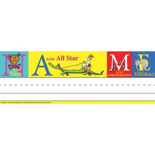 (6 Pk) Dr Seuss Abc Tented Name Plates - Bed Bath & Beyond - 22140419