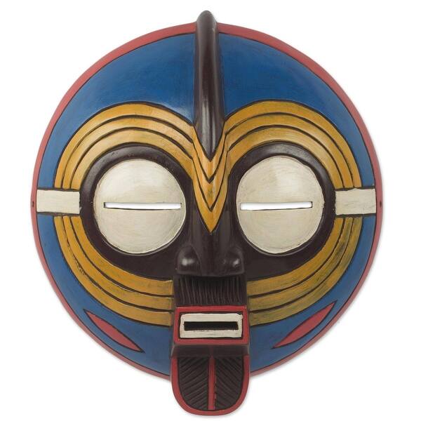Handmade Baluba Dance Spirit Ii Sese Wood Mask (Ghana) - Bed Bath ...
