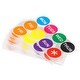 7 Days of the Week Label Color Coding Sticker Round 50mm with a Symbol ...