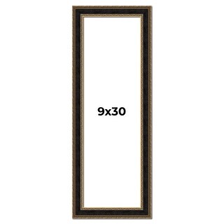 9x30 Frame Gold Antique Vintage Sold Wood Picture Frame | 1.75 Inch ...