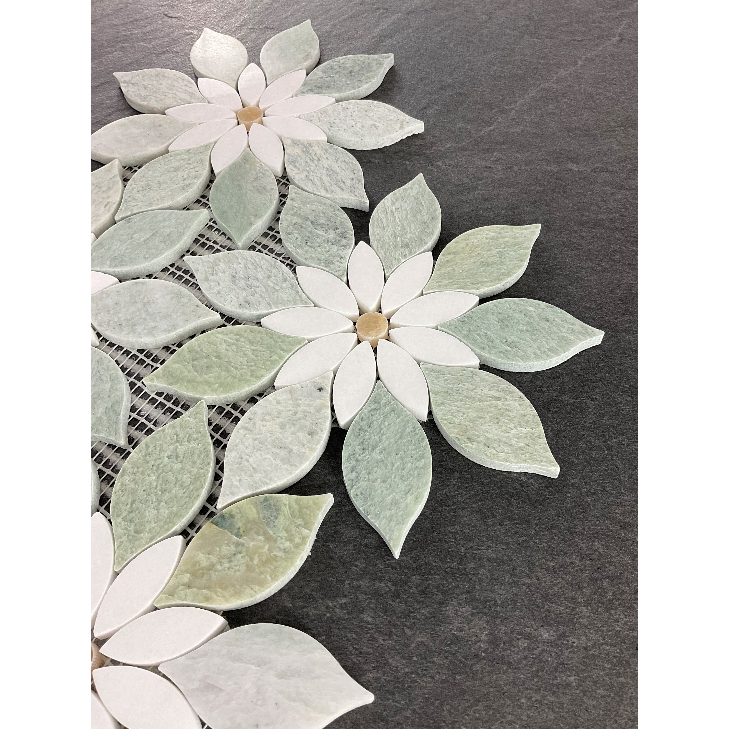 flower pattern wall tiles