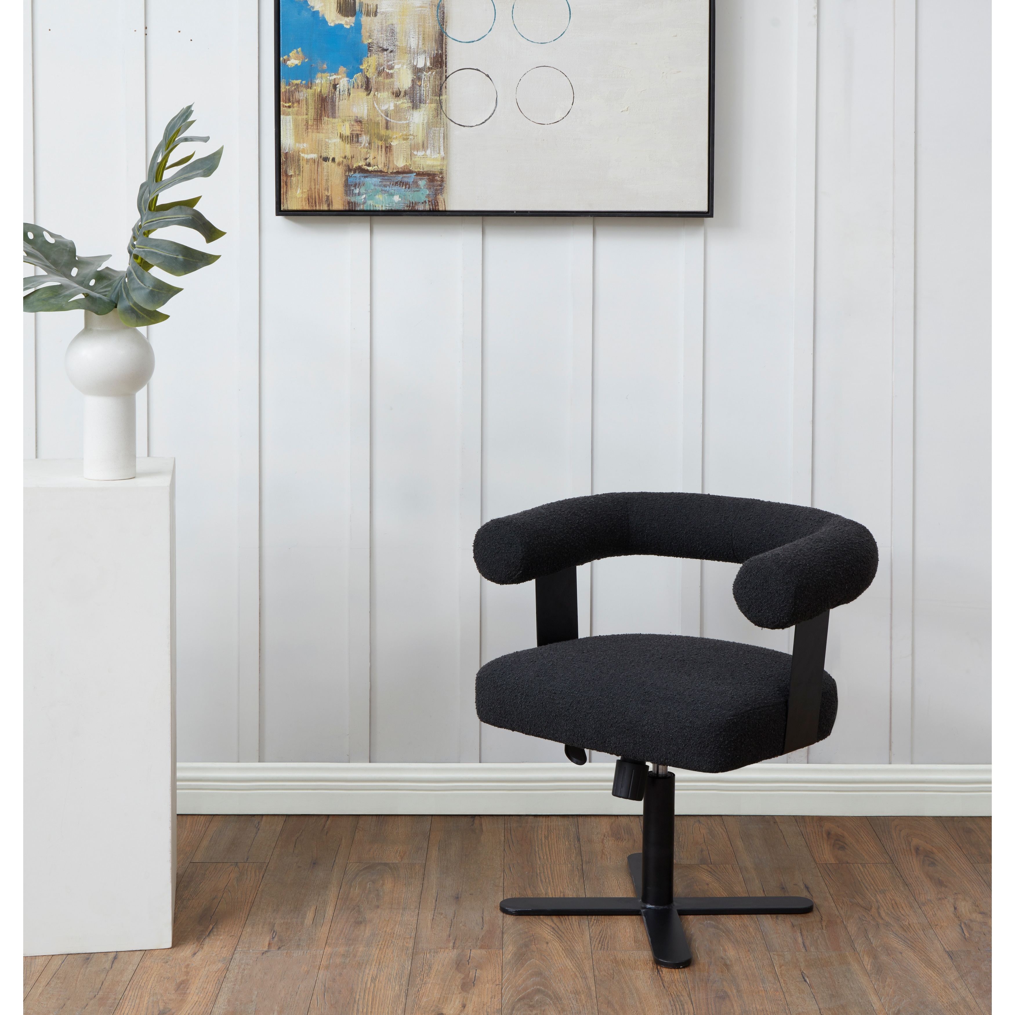 Baron 24 inch Adjustable Desk Chair 28Wx23Dx34H