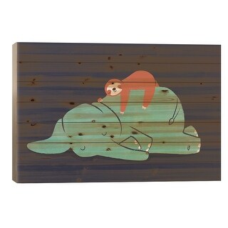 Snooze Print On Wood by Jay Fleck - Multi-Color - Bed Bath & Beyond ...