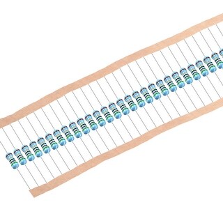 1/2 Watt 51 Ohm Metal Film Resistors 0.5W 50 Pcs - Blue - Bed Bath ...