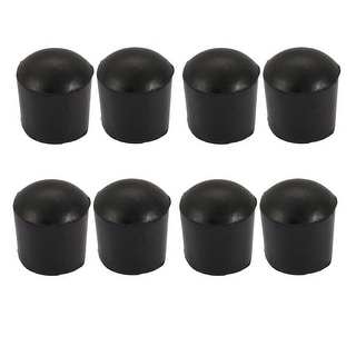 8Pcs Furniture Table Chair Round Rubber Leg Tip Cap 22mm Inner Diameter ...