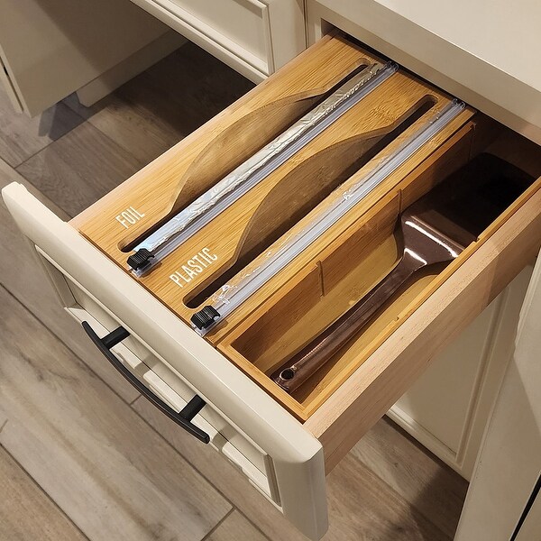 Wrap foil dispenser store