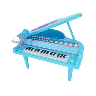 32-Key Piano Keyboard With Bench Detachable Legs Music Score Microphone ...