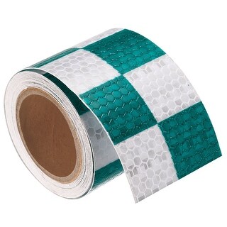 Reflective Tape, 1 Roll 10 Ft x 2-inch Safety Tape Reflector, Square ...