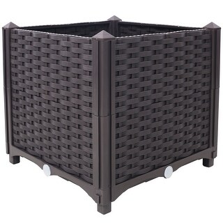Portable Vegetable & Flower Planter Box, for Patio, Balcony, Backyard ...