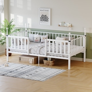 Sturdy And Durable Bed Frame With Bed Posts, Sofa Bed - Bed Bath ...