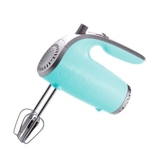 5 Speed 150 Watt Electric Hand Mixer in Turquoise - Bed Bath & Beyond ...