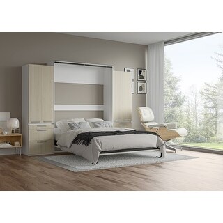 Designer Murphy Bed with Double Storage Units - Bed Bath & Beyond ...