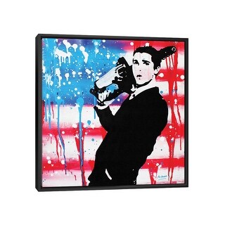 iCanvas "American Psycho- Patrick Bateman" by MR BABES Framed Canvas ...