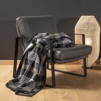 IBENA Cotton Blend Fall Inspired Plaid Throw Blanket 'Molde' - Bed Bath ...
