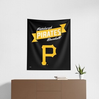 MLB Premium Pirates Printed Wall Hanging - 34"x40" - Bed Bath & Beyond ...