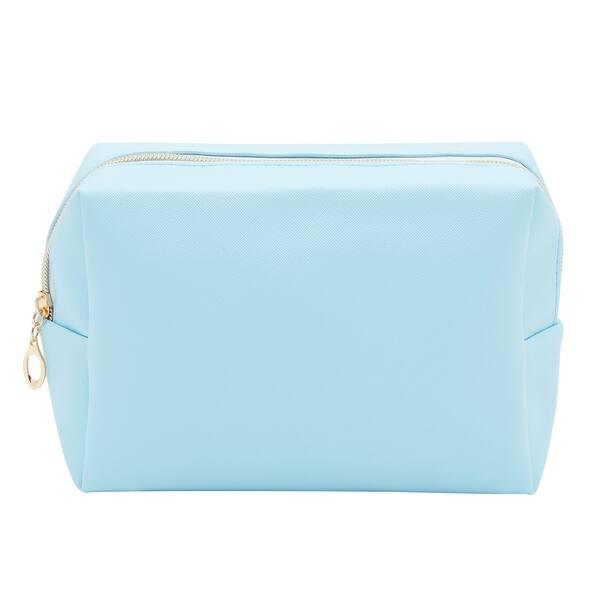 light blue makeup case
