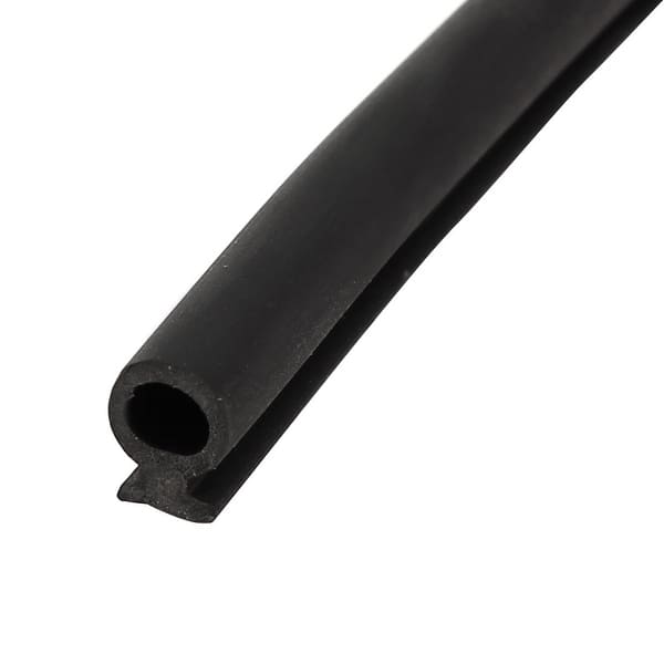 10M Length Door Window Frame Rubber O Shape Windproof Seal Strip Black ...
