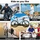 700c Ecarpat Road Bike, 16-Speed L-TWOO Disc Brakes, Light Weight ...