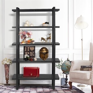 5-layer Metal Shelf-Bookshelf 5-tire storage shelf Bookcase - Bed Bath ...