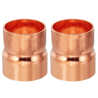 Copper Reducer, Pure Copper Reducing Coupling Pressure Fitting Pipe ...