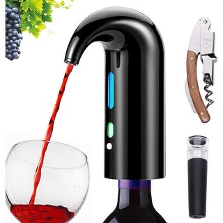 Portable Wine Decanter and Dispenser Pump Multifunctional Wine Oxidizer ...
