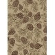 American Destination Rustic Pinecone Allover Lodge Area Rug - Bed Bath ...