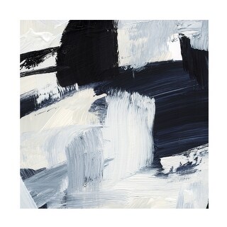 Victoria Barnes 'Expressive Monochrome II' Canvas Art - Bed Bath ...