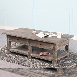Traditional/Modern Farmhouse, Handcrafted Coffee Table Heirloom finish ...