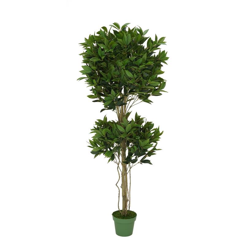 Faux 5ft Shikiba Topiary - Overstock - 36235768